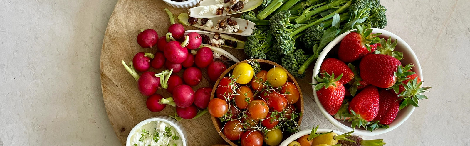 Tabla Llena De Sabor Y Color - Montevivo | Pureza Que Sabe